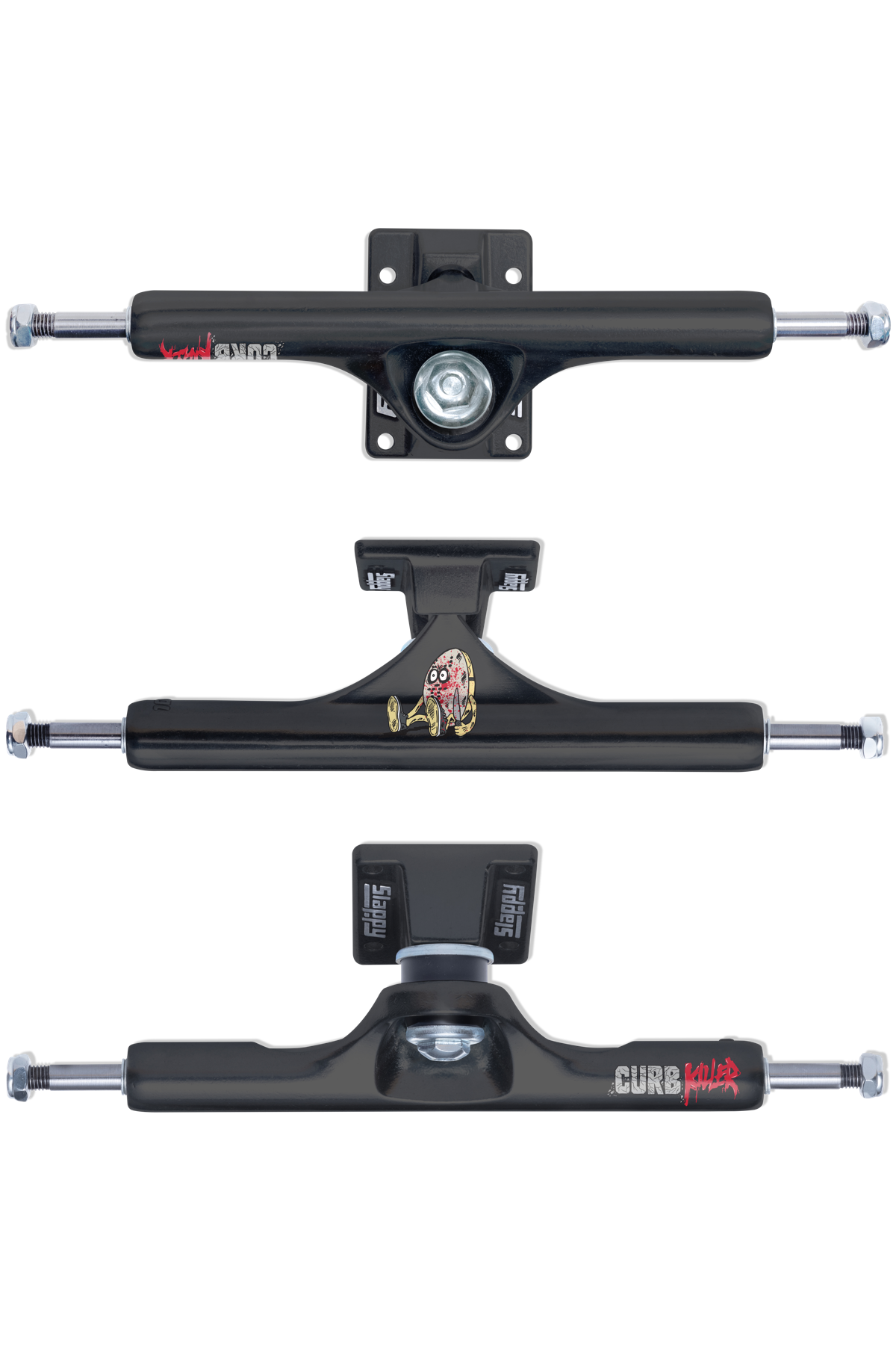 ST1 Inverted Curb Killer 9.0 - Matte Black – Slappy Trucks