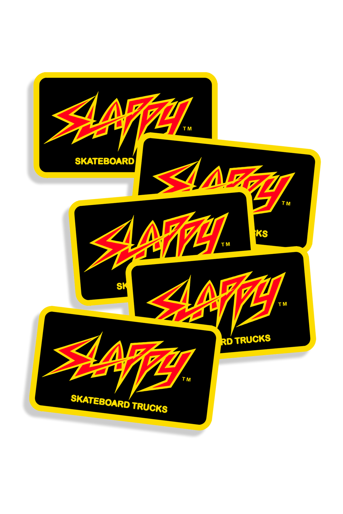 Throwback Sticker 5 Pack – Slappy Trucks